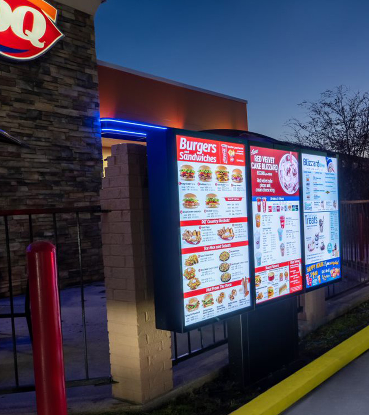 Drive-thru and Outdoor Digital Displays