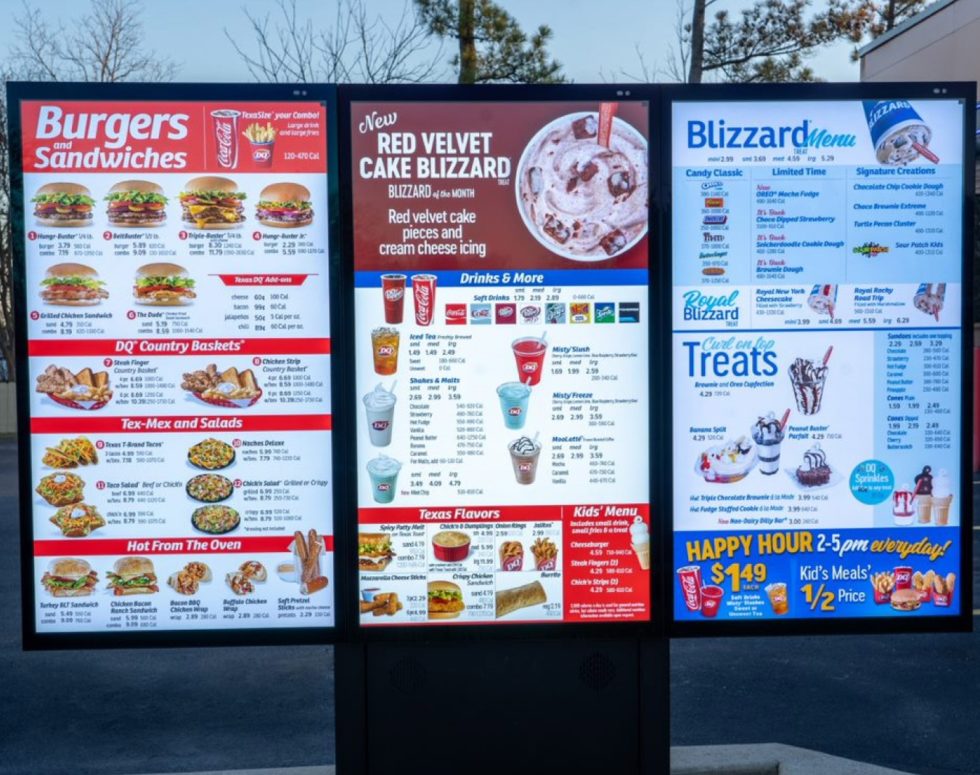 Digital Signage and Menu Board Design and Technology