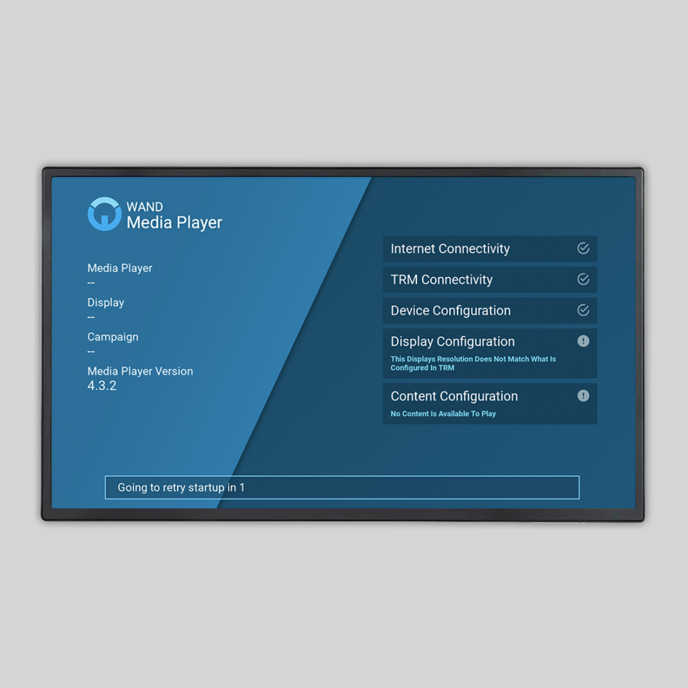 WAND Activation Screen - WAND Digital